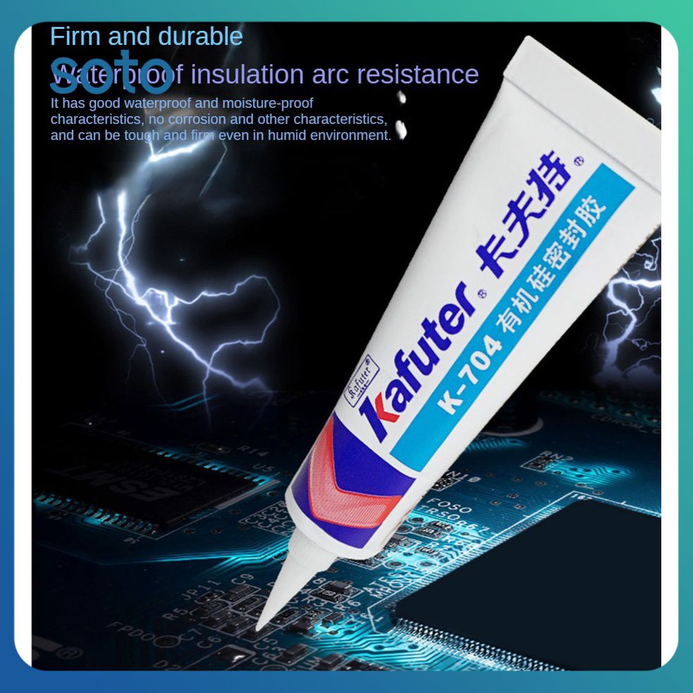 Kafuter K-704 705 704b White Balck Transparent Silicone Waterproof And High-temperature ...