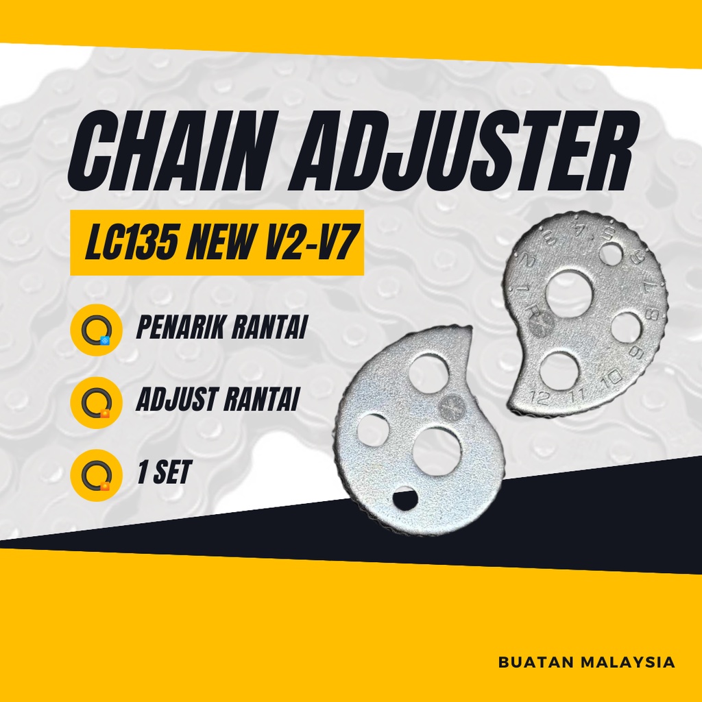 CHAIN ADJUSTER LC2 LC135 NEW - LC 135 BARU V2 V3V4 V5 V6 V7 ADJUST ...