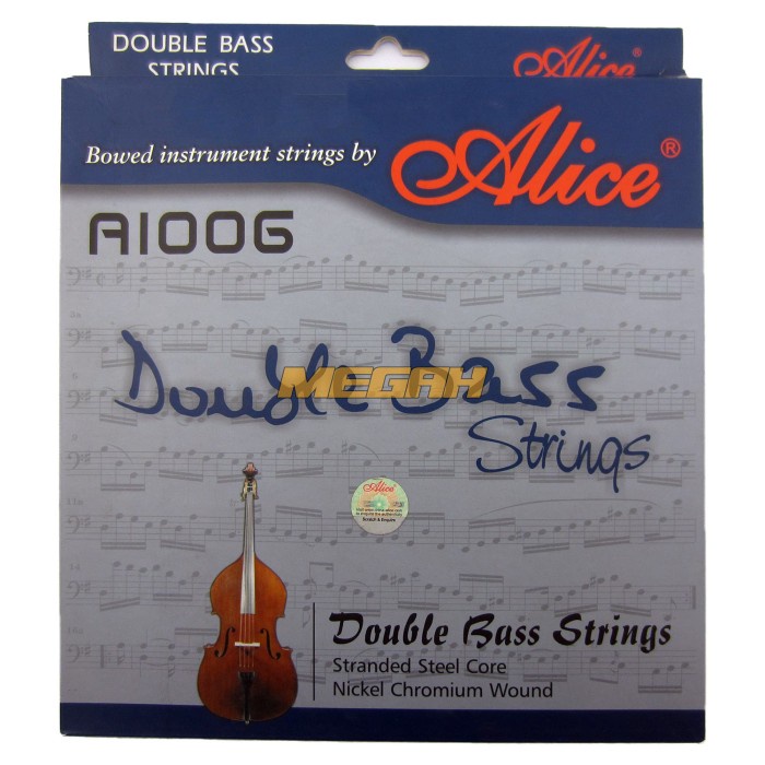 CELLO ALICE DOUBLE BASS Strings / ORIGINAL SELO/CELLO ALICE DOUBLE BASS A-100G STRINGS | Shopee ...