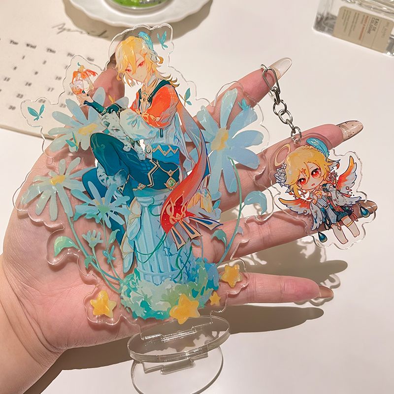 Kaveh Sumeru Standing Anime KeyChain Genshin Impact Key Chain Women ...