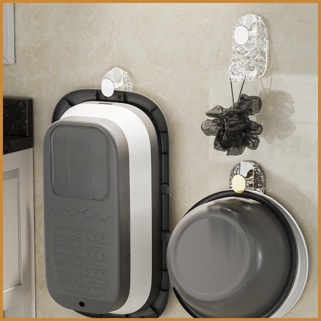 Wash Basin Hook Kitchen Hook Utility Hook for Counter Adhesive Wall ...