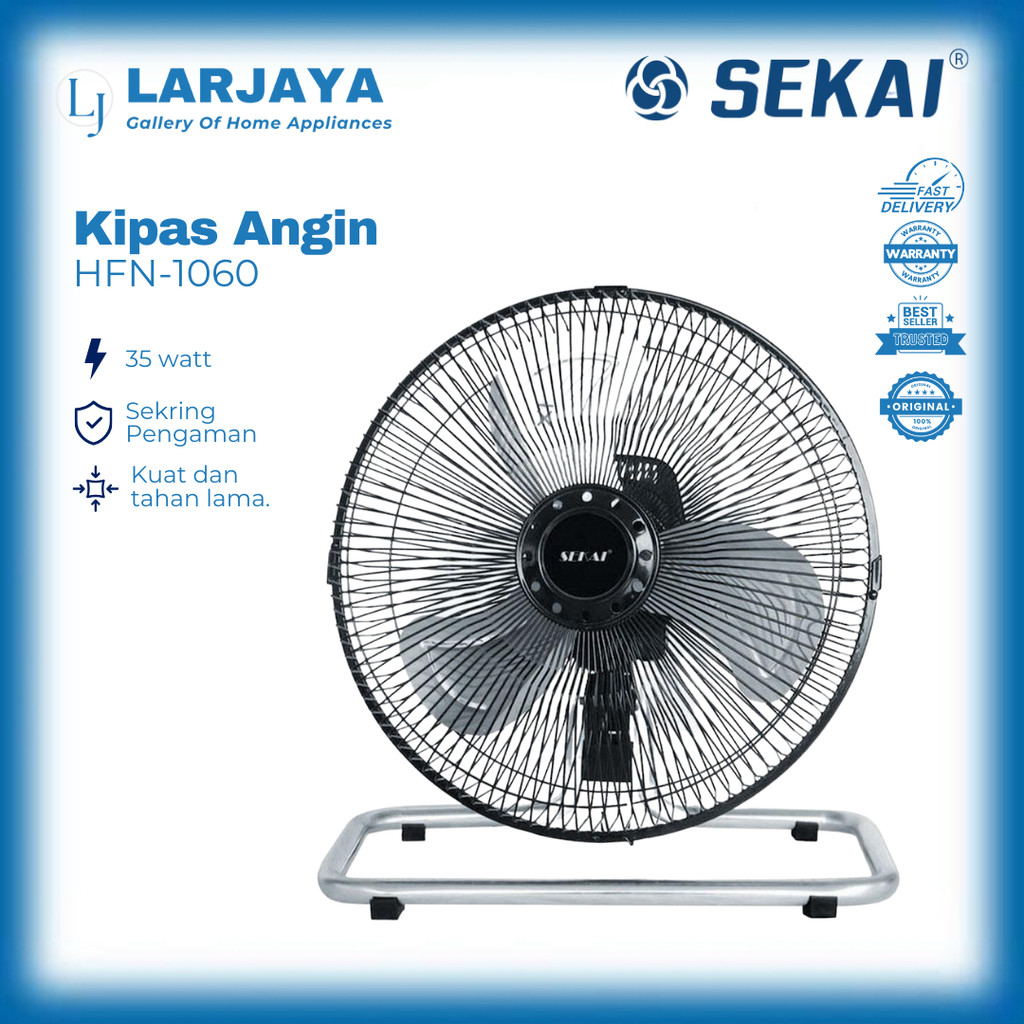 Sekai Fan 10" 2in1 HFN-1060 | Desk Fan Wall Fan HFN 1060 | Shopee Malaysia