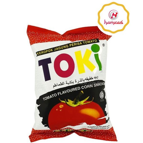 Toki Tomato Flavoured Corn Snack 60g | Shopee Malaysia
