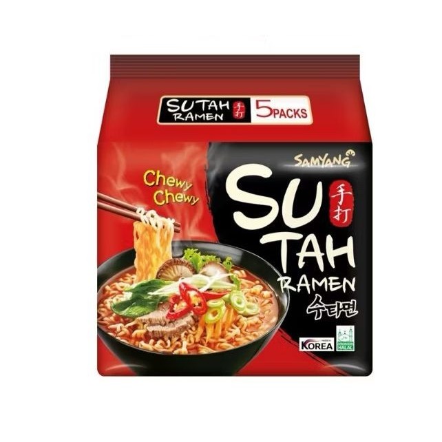 HALAL Samyang Sutah Ramen (120g x 5P) | Shopee Malaysia