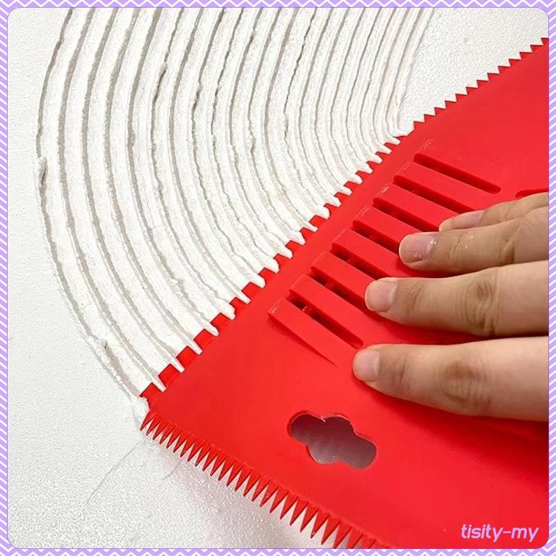 [TisityMY] Glue Spreader Notched Glue Spreader Small Flexible Reusable ...