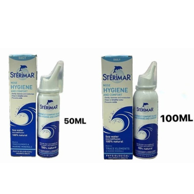 STERIMAR NASAL HYGIENE SPRAY ADULT 50ML | 100ML (EXP:07/2026) | Shopee ...