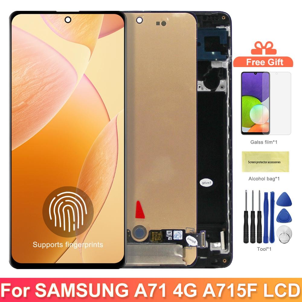 6.7" AMOLED A71 Screen Assembly for Samsung Galaxy A71 A715 A715F ...