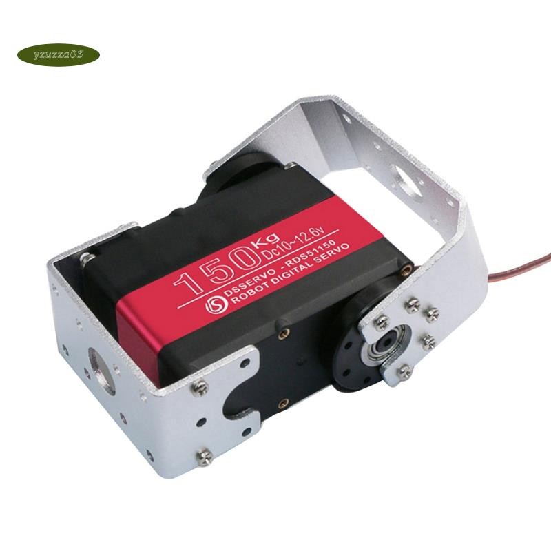 150KG 12V RDS51150 Double-Shaft Digital Metal Robotic Servo with U ...