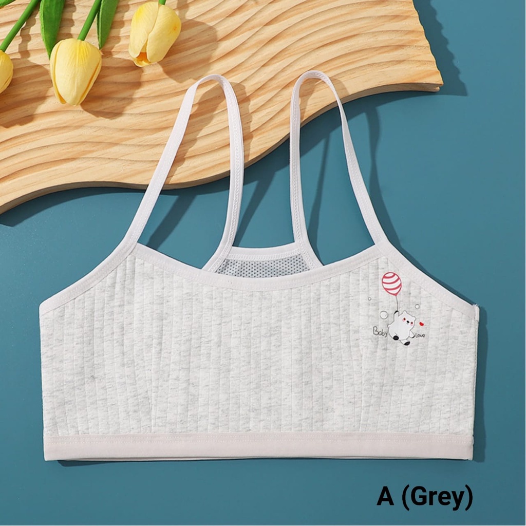 Girl Teenager Training Bra Singlet Budak Perempuan Remaja Singlet ...