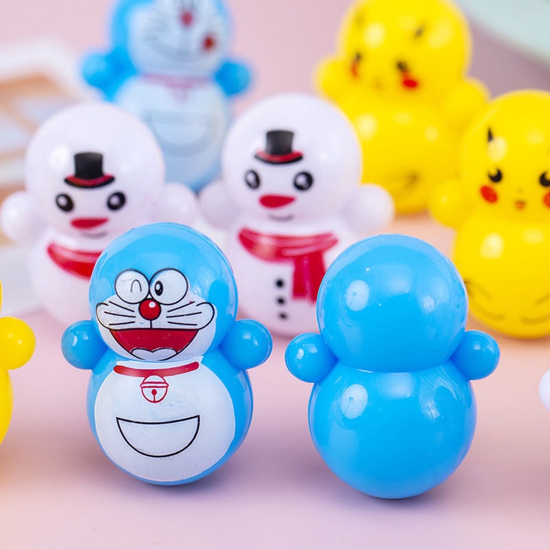 [HCM] Set of 10 mini doraemon toys for children, cute and cheap ...