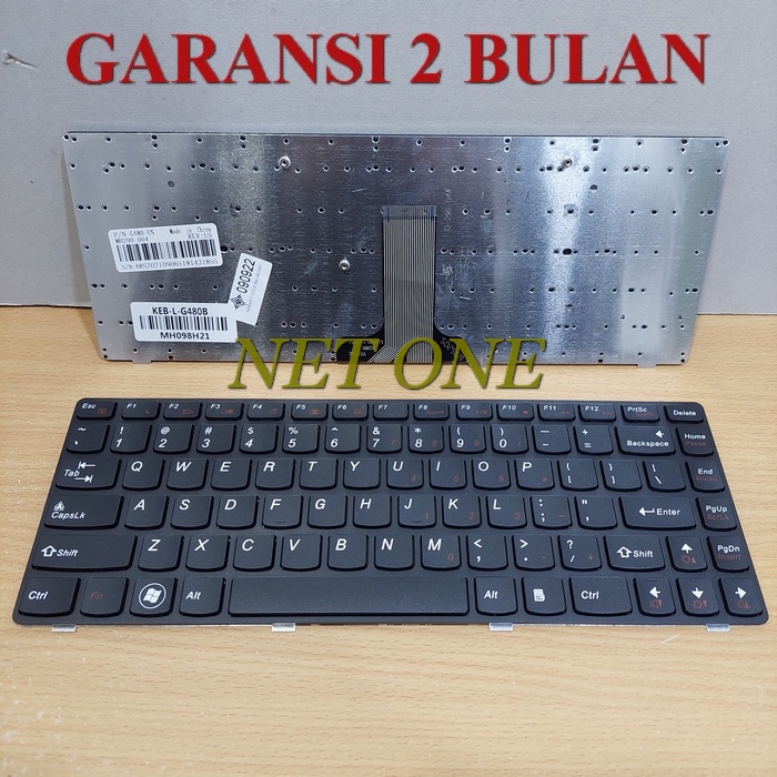 HITAM Lenovo G480 G485 V480 V485 B480 B485 LAPTOP Keyboard BLACK 3 BOLT ...