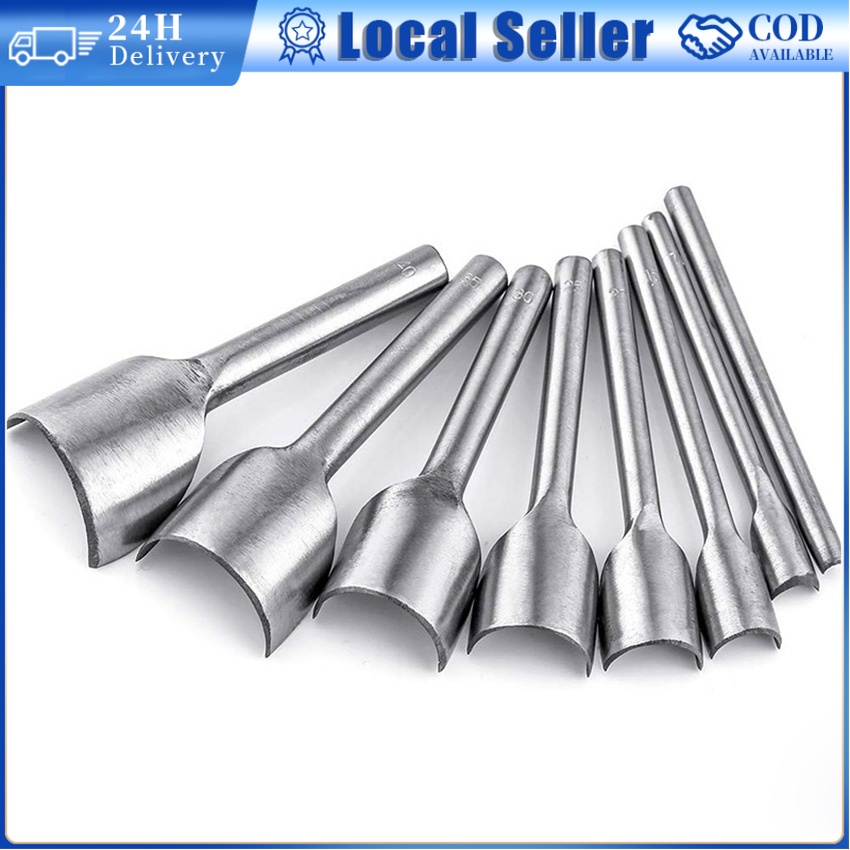 1PC Leather Craft Half Round Cutter leather puncher Tools 10-30mm DIY ...