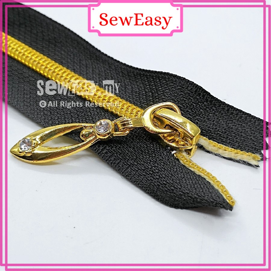 6", 8", 10", 12" & 14" Zip Fancy Nylon (Ellipse) | Shopee Malaysia