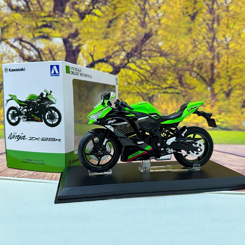 1:12 Kawasaki ZX-25R Motorcycle Model Car Decoration Motorcycle Model ...