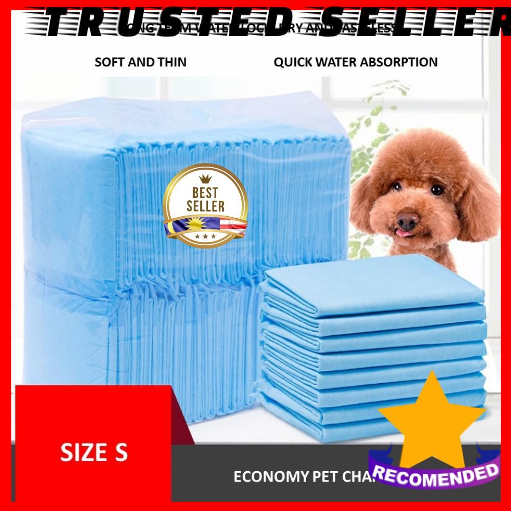 Pet Diaper Size S Training Pet Urine Pad Dog Cat Kain Lampin Pakai ...