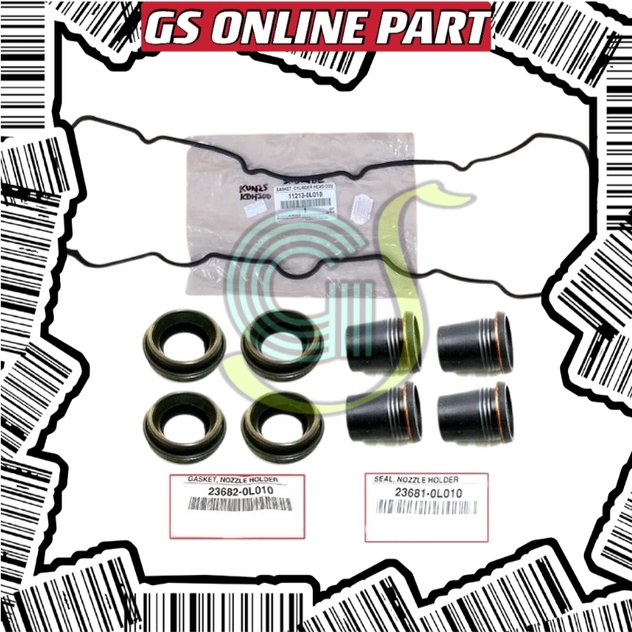 VALVE COVER GASKET (100% ORIGINAL) TOYOTA HILUX VIGO KUN25 KUN26 KDH200 ...