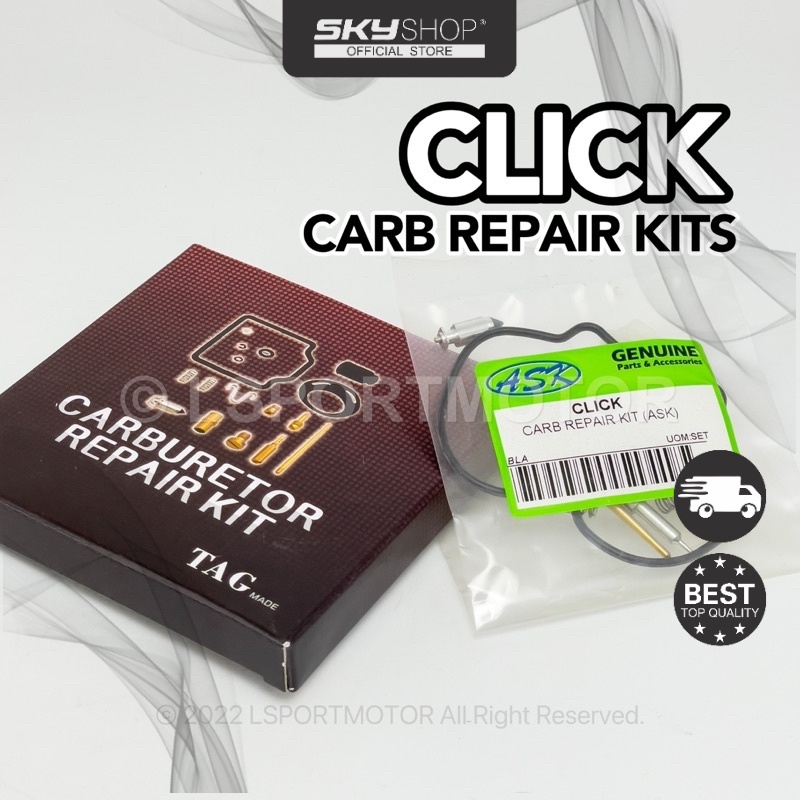HONDA CLICK CARBURETOR REPAIR KITS CARB REPAIR KIT CLICK 110 CLICK110 ...