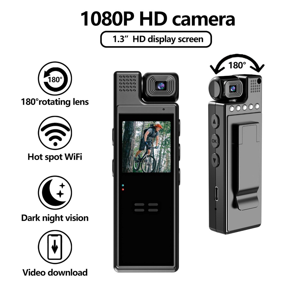 law enforcement recorder 1080P high-definition camera portable mini ...