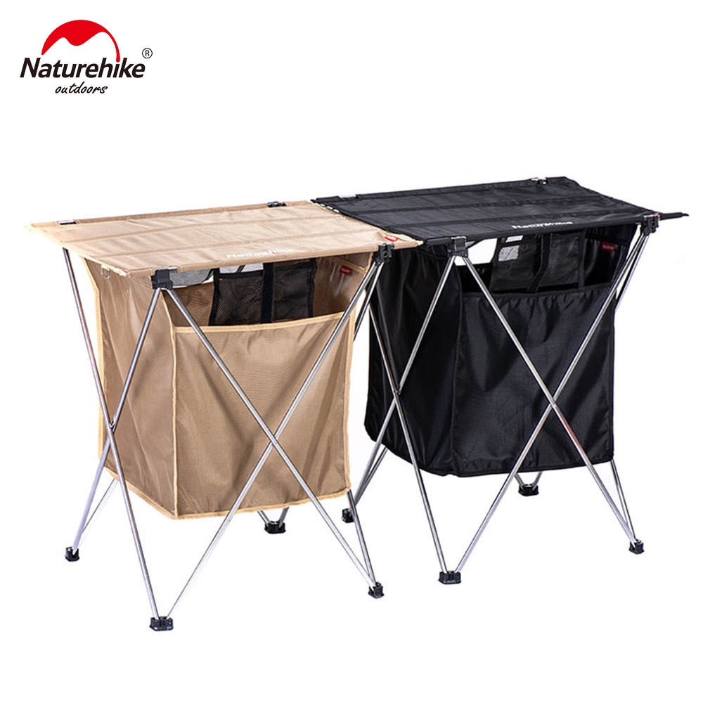 Naturehike Outdoor Aluminum Alloy Folding Table Ultralight Portable Multi-function Camping ...