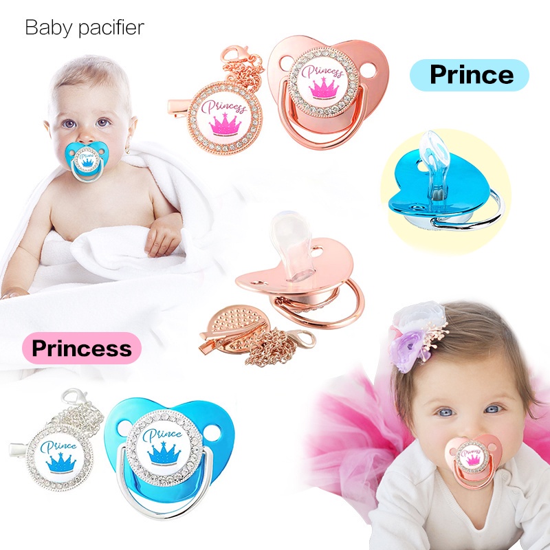 Golden Diamond Princess, Prince Crown Diamond Soothing Teether, 0-3 ...