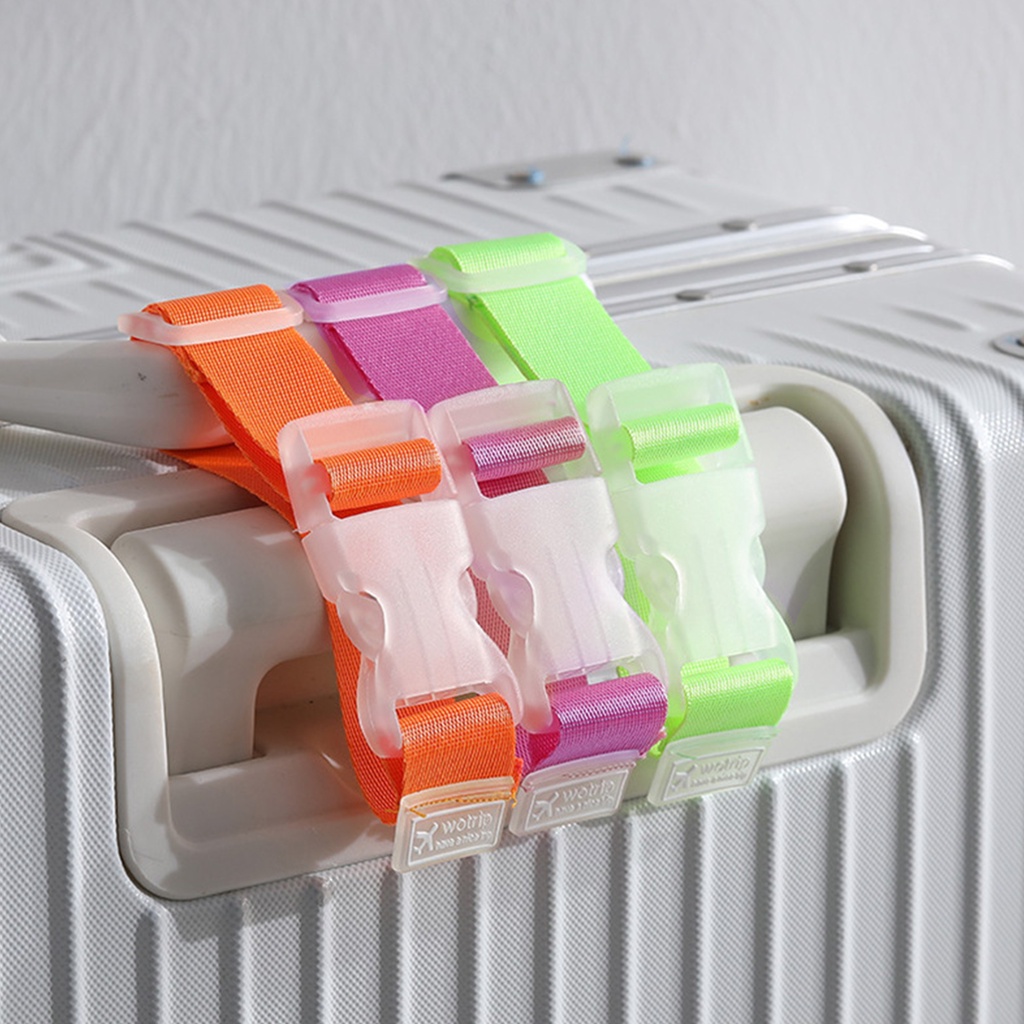 1PC/2PCS Candy Color Suitcase Lock Strap Easy To Identify Removable ...