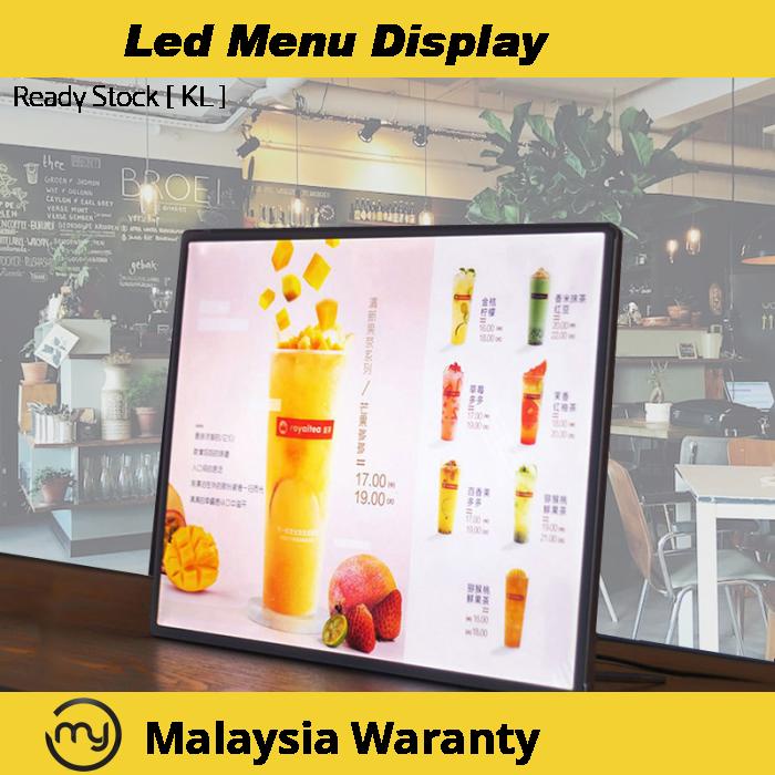 A3 A4 LED Light Menu Restaurant Display Board Stand Countertop Backlit ...