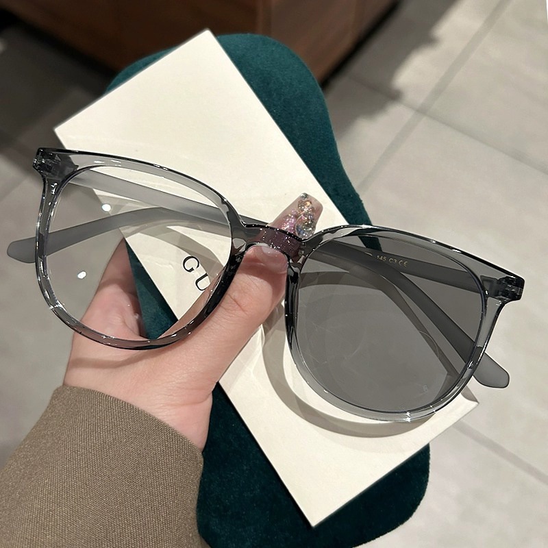 Photochromic Anti Radiation Shade Eyeglasses for Women Men ...