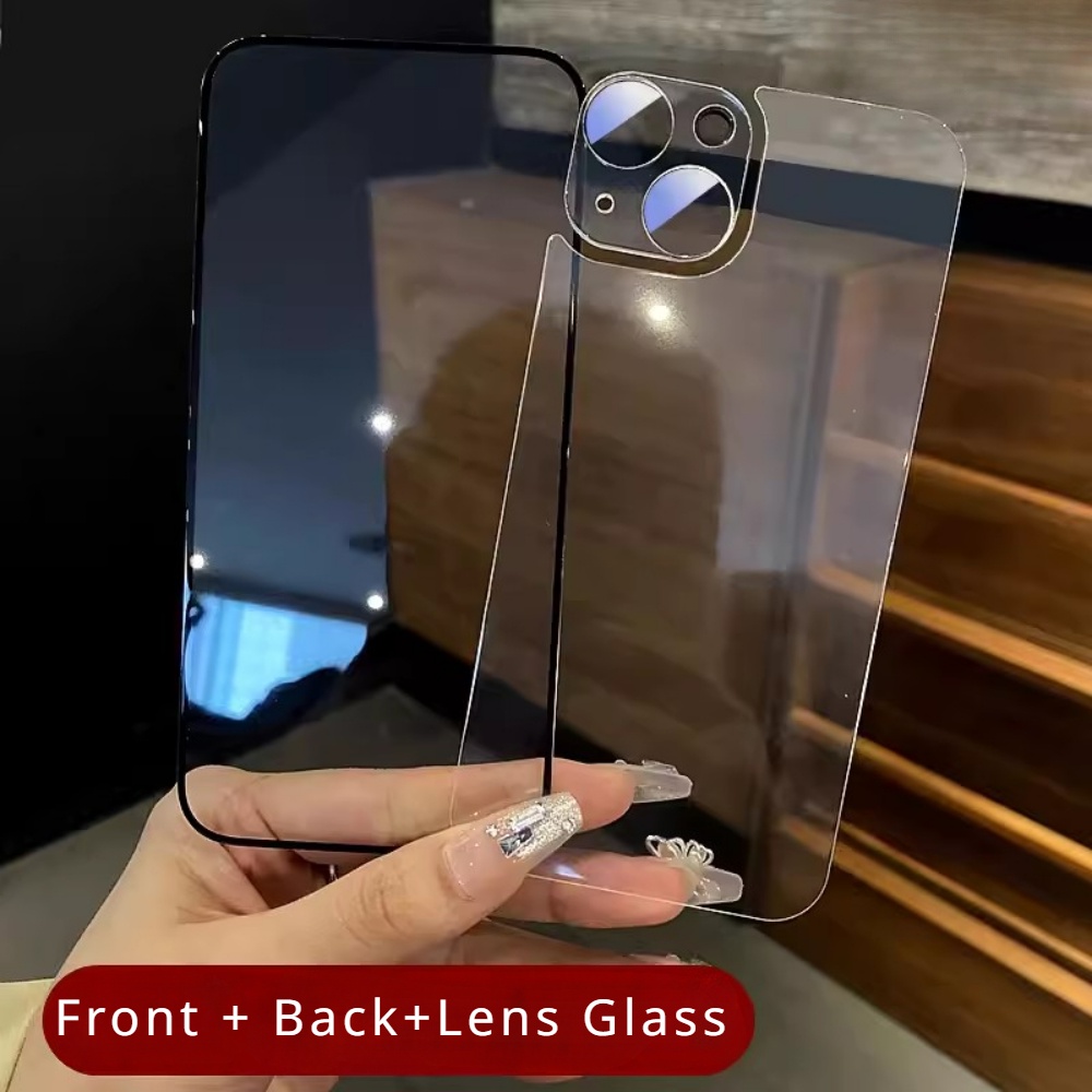 Front Back Screen Protector For Iphone 16 Pro Max 15 14 13 12 11 Pro ...