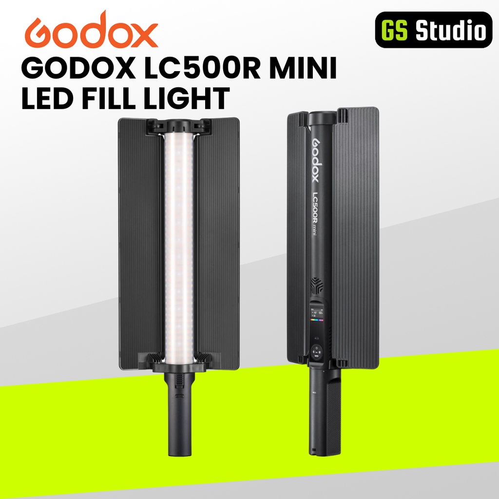 Godox LC500R Mini 2500K-8500K LED Fill Light Stick Lighting Effects CRI ...