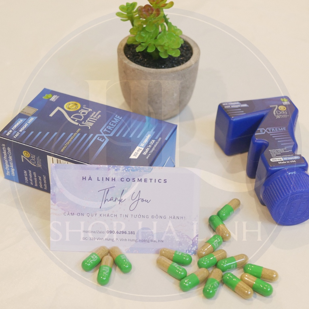 Safe 7 Day Slim Weight Loss From America (box of 30 Pills) | Shopee ...