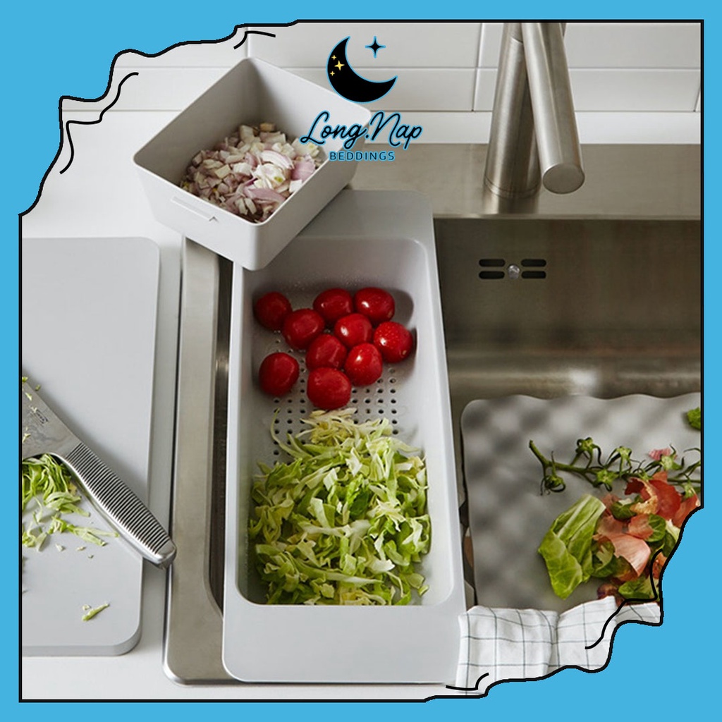 KITCHEN SINK COLANDER SINK RACK ORGANIZER SINK STRAINER STRAINER ...