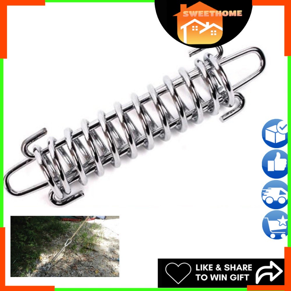 1Pc Silver Camping Hiking Heavy Duty Stainless Steel Tension Tent ...