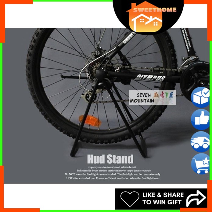 EcoSport Bicycle Cycling Bike Parking Rack Storage Stand Rack Holder ...