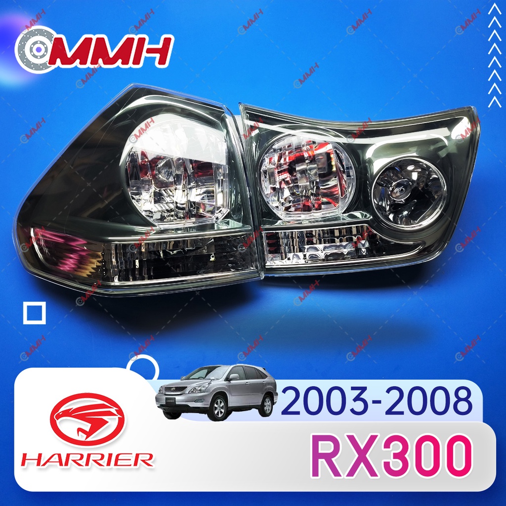 Toyota Harrier ACU30 ACU35 Tail Lamp 03 04 05 06 07 08 RX300 RX330 ...