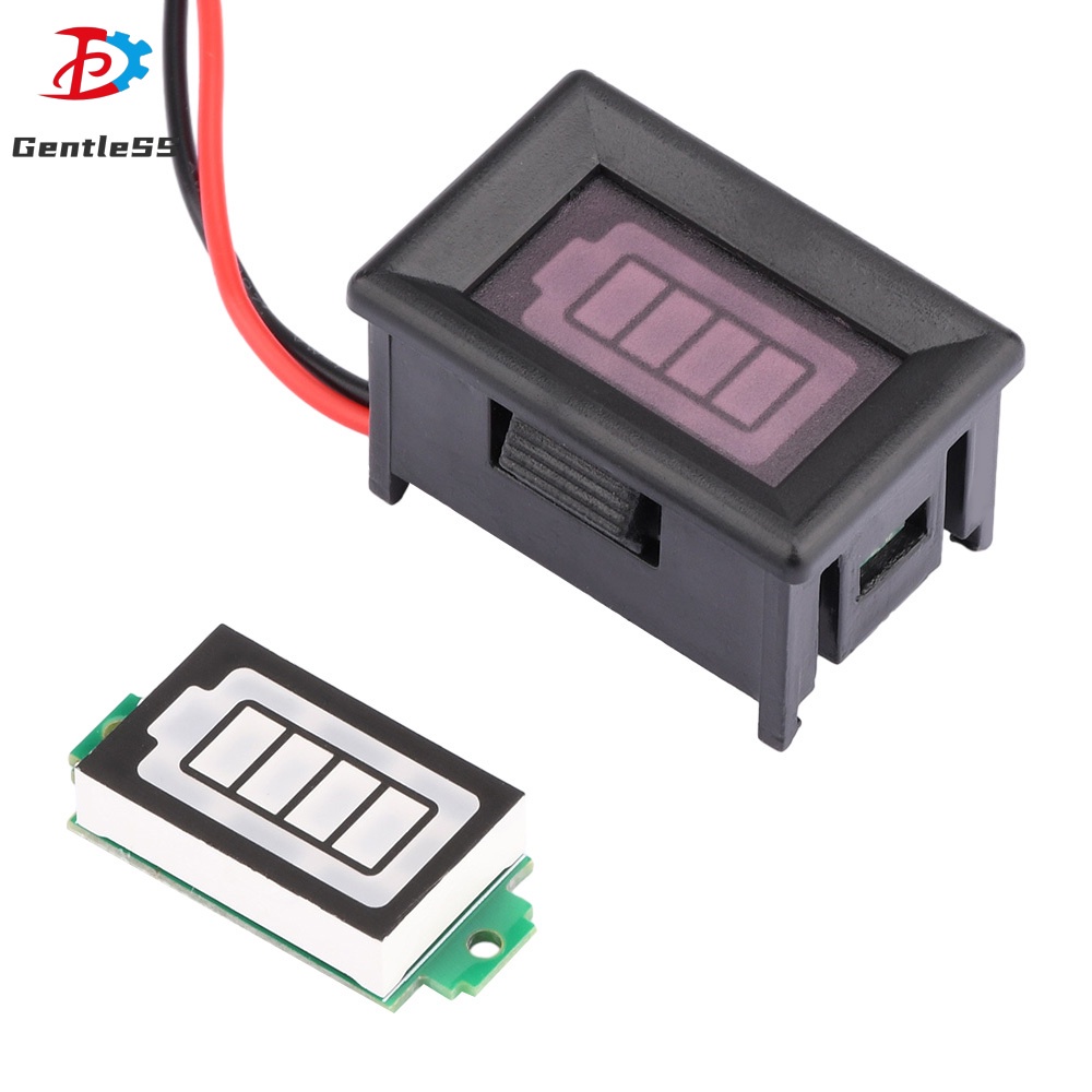 1S 2S 3S 4S Lithium Battery Level Indicator 4 Level LED Display ...