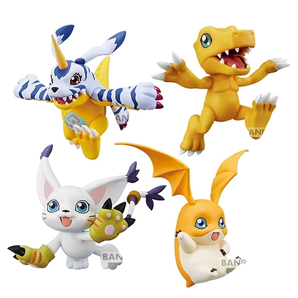 MEGAHOUSE LOOK UP SERIES DIGIMON ADVENTURE AGUMON & TAILMON TRADING ...