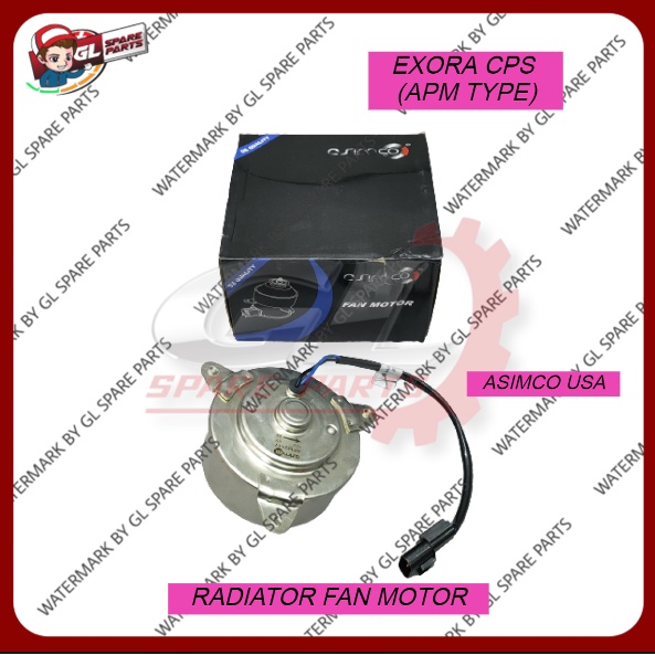 RADIATOR FAN MOTOR (ASIMCO USA) PROTON EXORA CPS (APM TYPE) | Shopee Malaysia