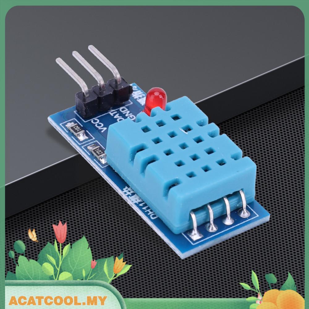 [Acatcool.my] 3.3V-5V DHT11 Sensor Module DHT11 Digital Humidity Sensor ...