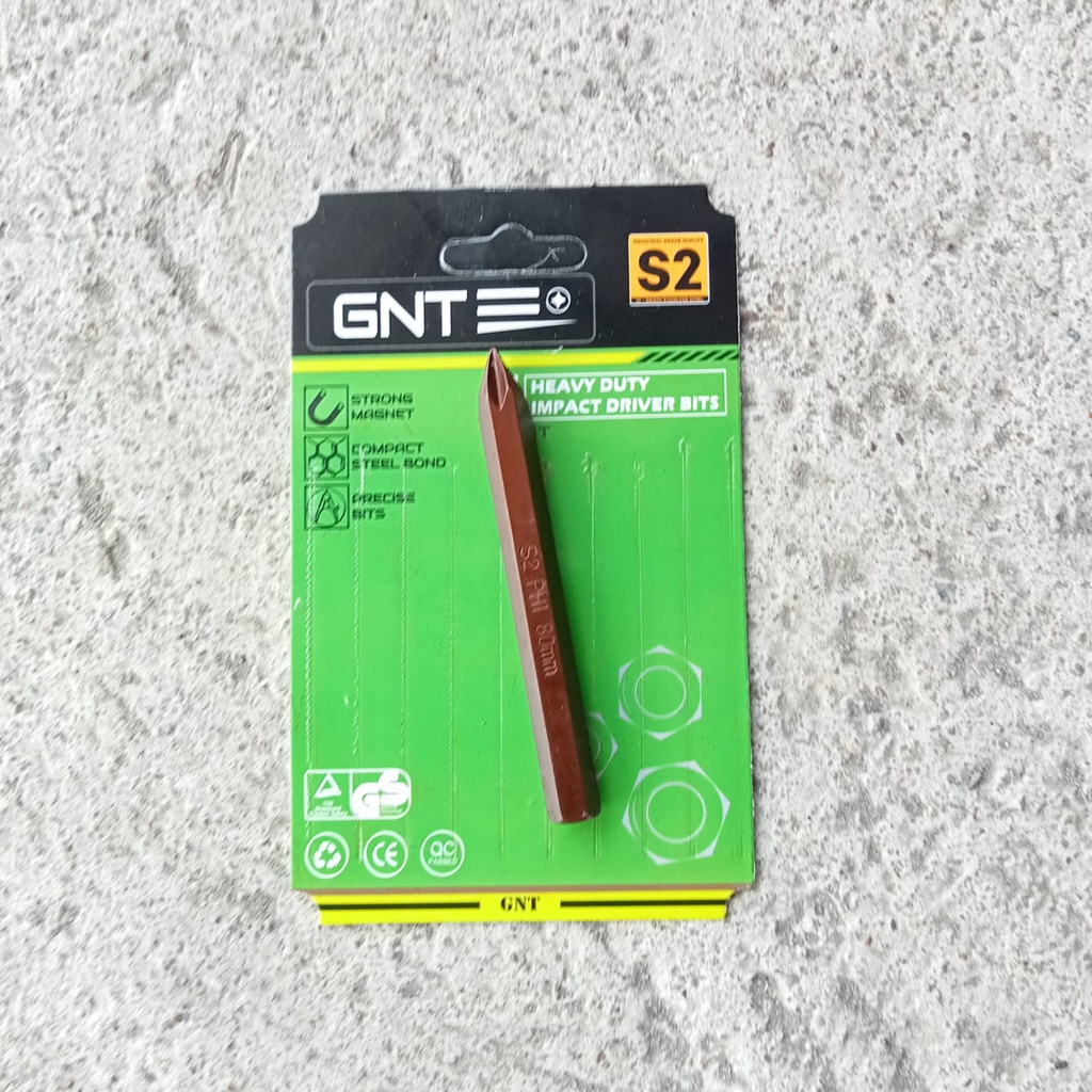 MATA Tekiro PH2 Knock Screwdriver Bit + Pointed Knock Screwdriver S2 ...