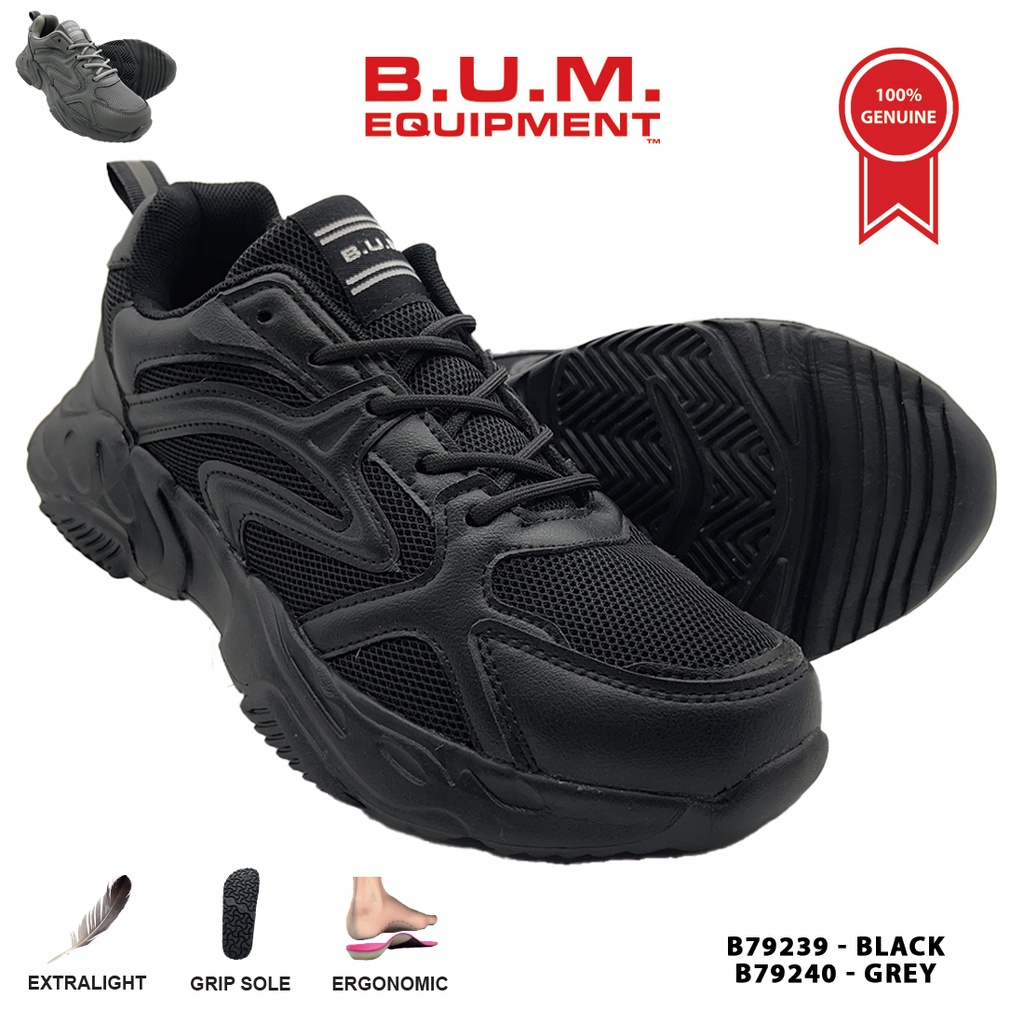 BUM Equipment Women's Shoes B79239 / B79240 (Black / Grey) Sport Shoe ...