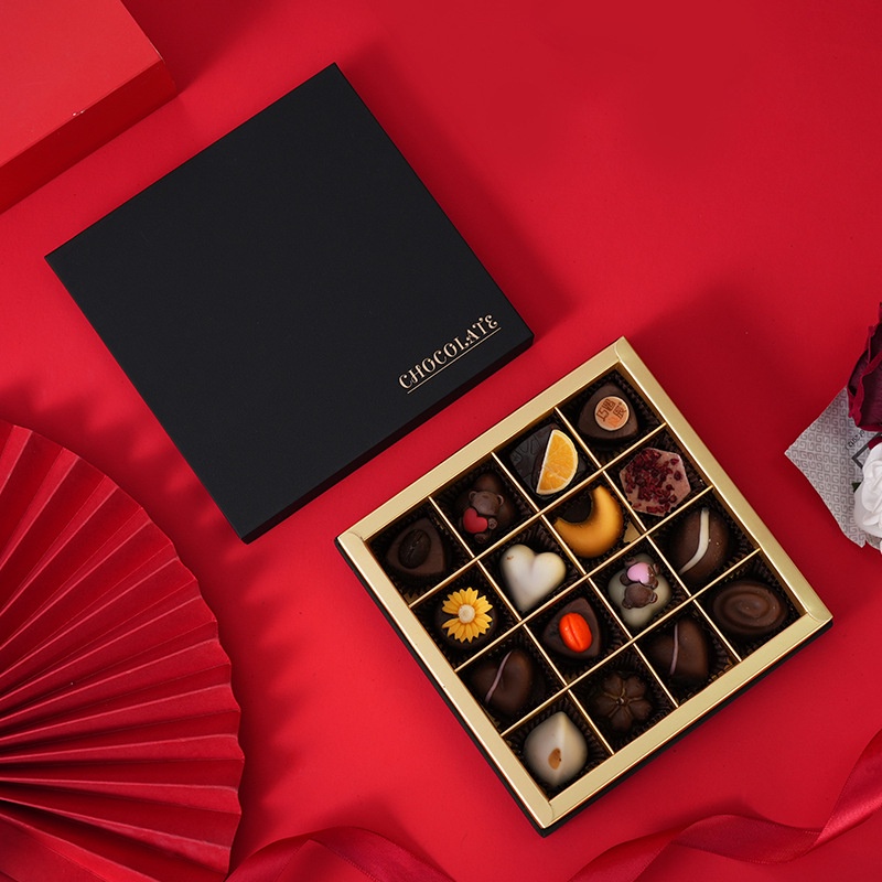 [C♥L] Chocolate Box High-End Touch Paper 9 Grids 16 Grids DIY Starry ...