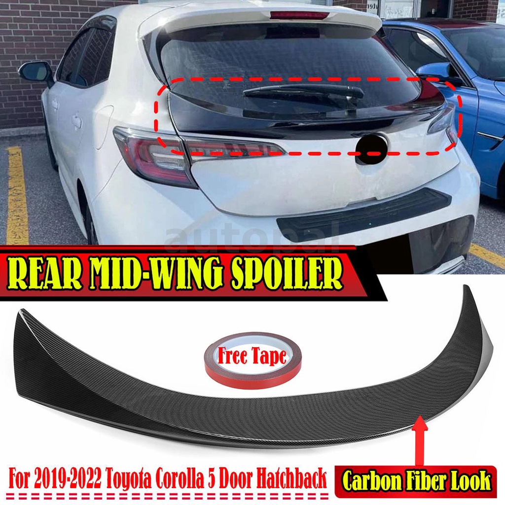 High Quality Rear Trunk Spoiler Wing Lip Extension Rear Tailgate Mid ...