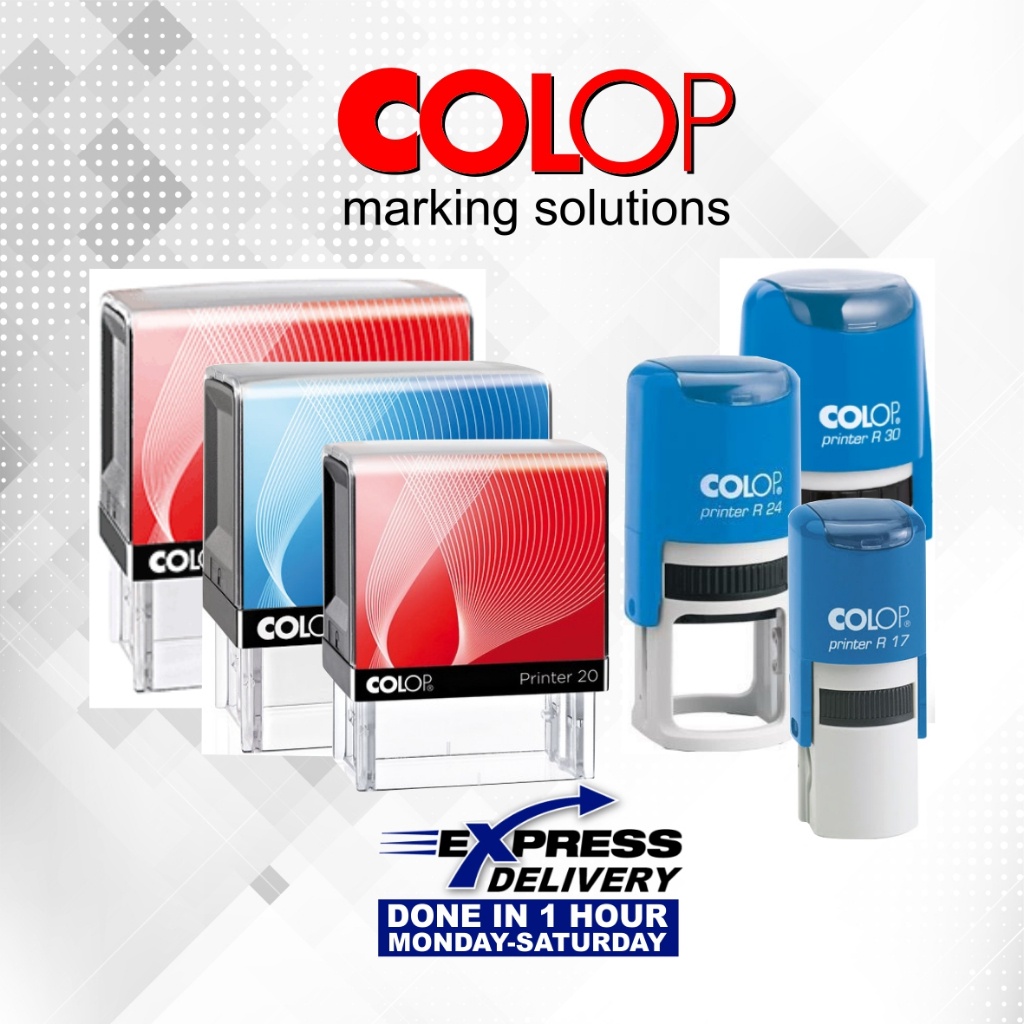 RUBBER STAMP COLOP P20|P30|P40|P50 Cop | Shopee Malaysia