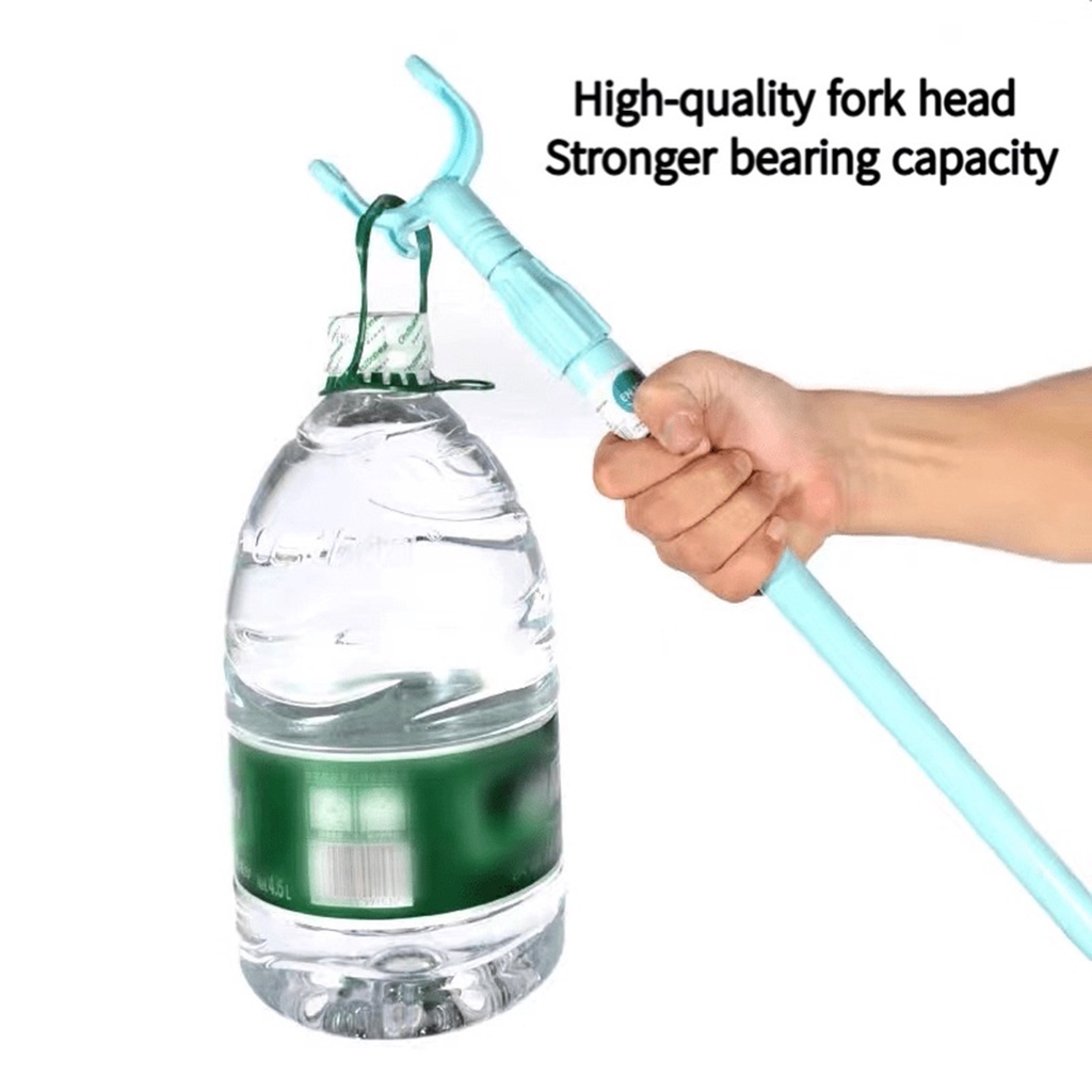 Adjustable Clothes Pole Fork U-shaped Clothes Hook Picker Clothes Fork ...