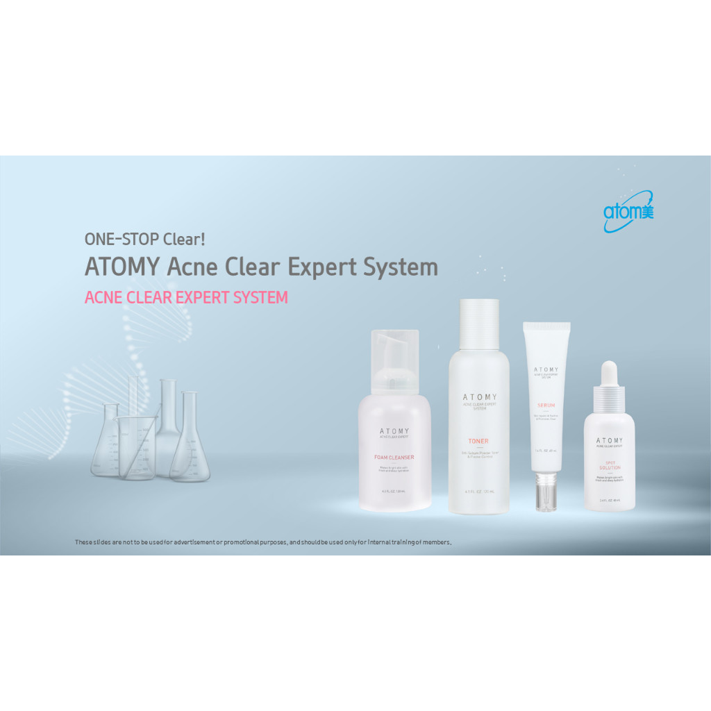 🔥READY STOCK🔥 Atomy Acne Clear Expert System 4in1 Set / Foam Cleanser ...