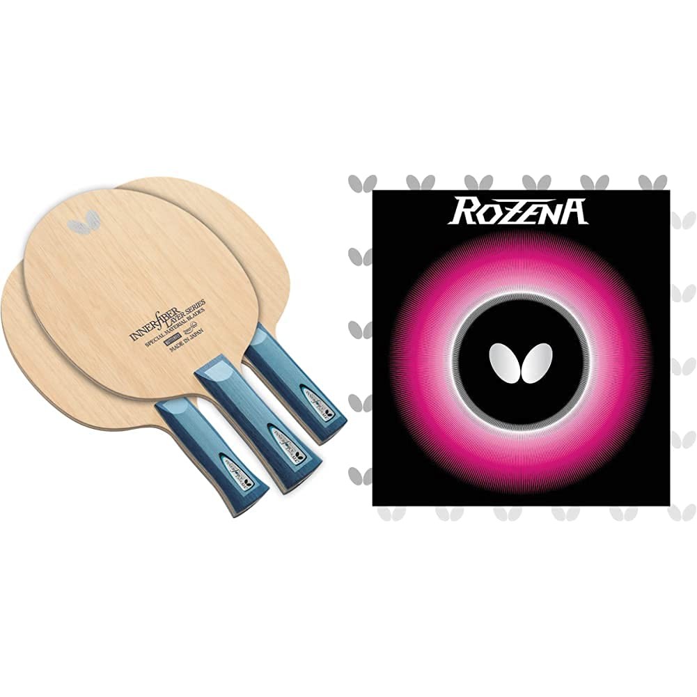 Butterfly Table Tennis Racket Set: Innerforce Layer ALC (FL/ST/AN) with ...