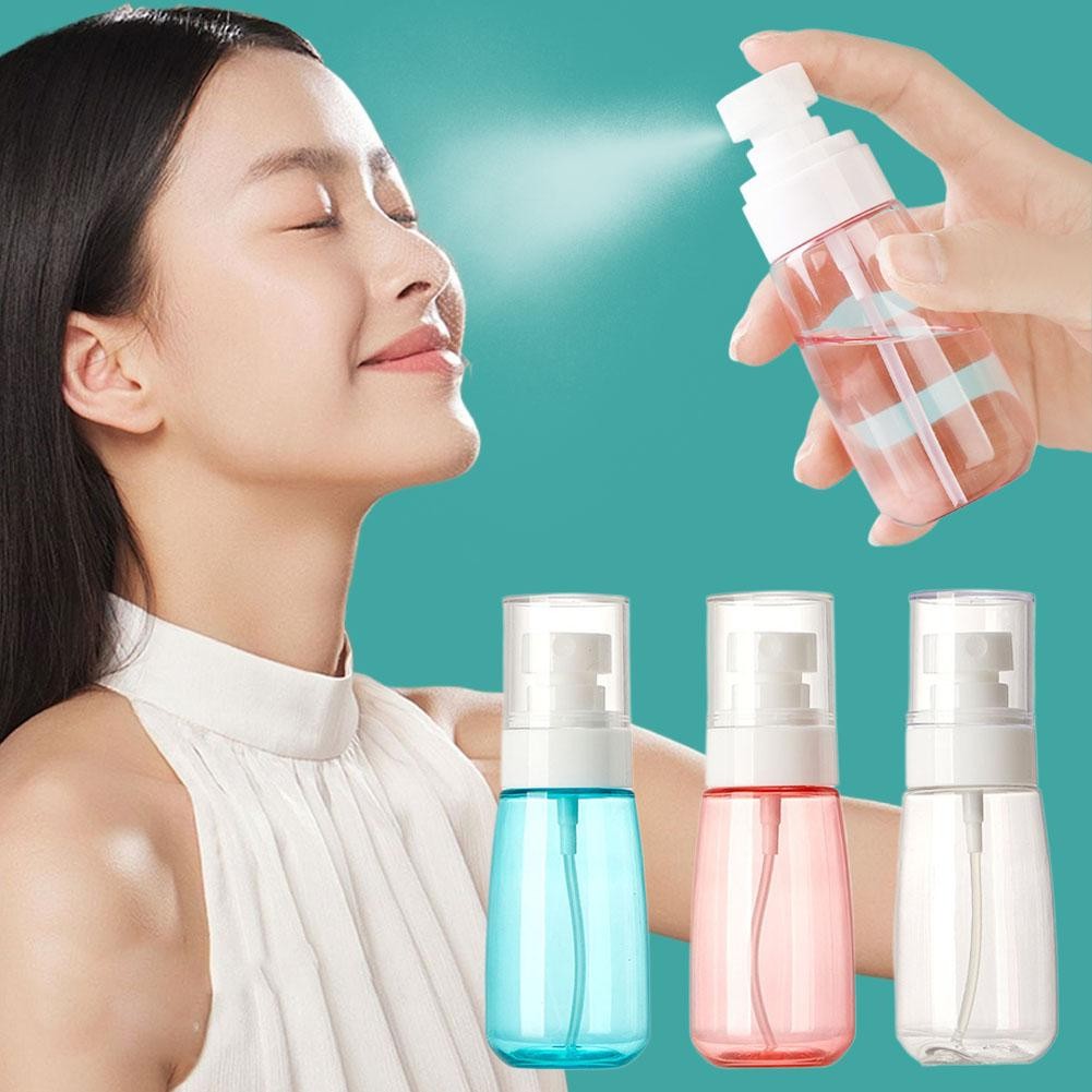30ml/60ml/100ml Plastic Transparent Empty Spray Bottle Refillable ...