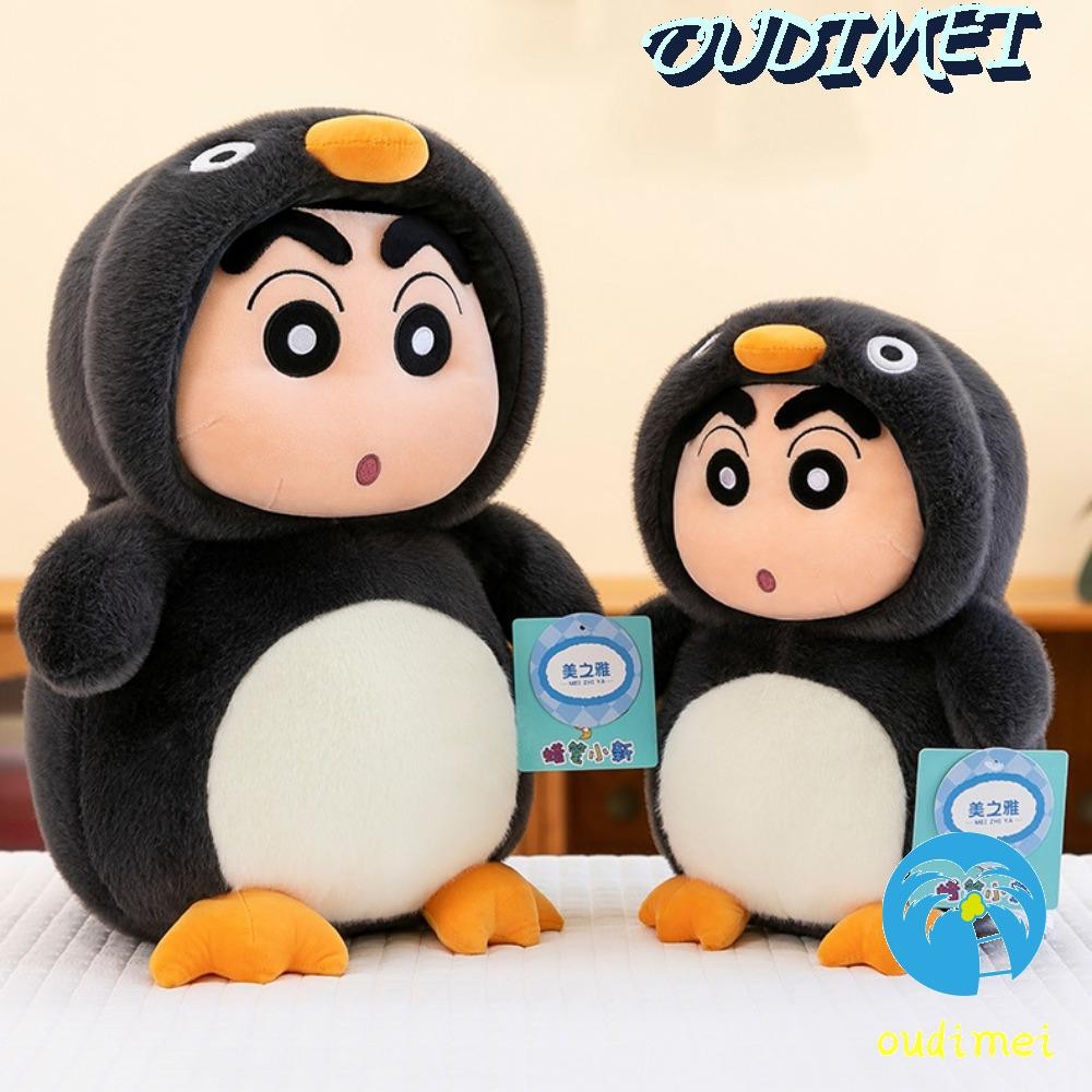 OUDIMEI Crayon Shin Chan Plush Toys, Cos Penguin Stuffed Shin-chan ...