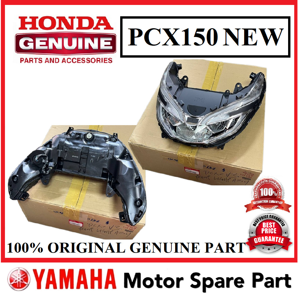 100% ORIGINAL HONDA PCX150 V3 NEW HEAD LAMP ASSY 0 33100-K97-T01 ...