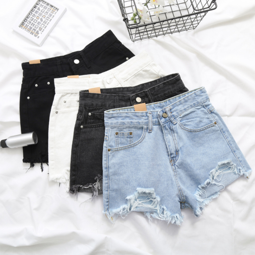 VELIN S-6XL (25-38) Plus Size High Waist Pants Women Jeans Korean Denim ...